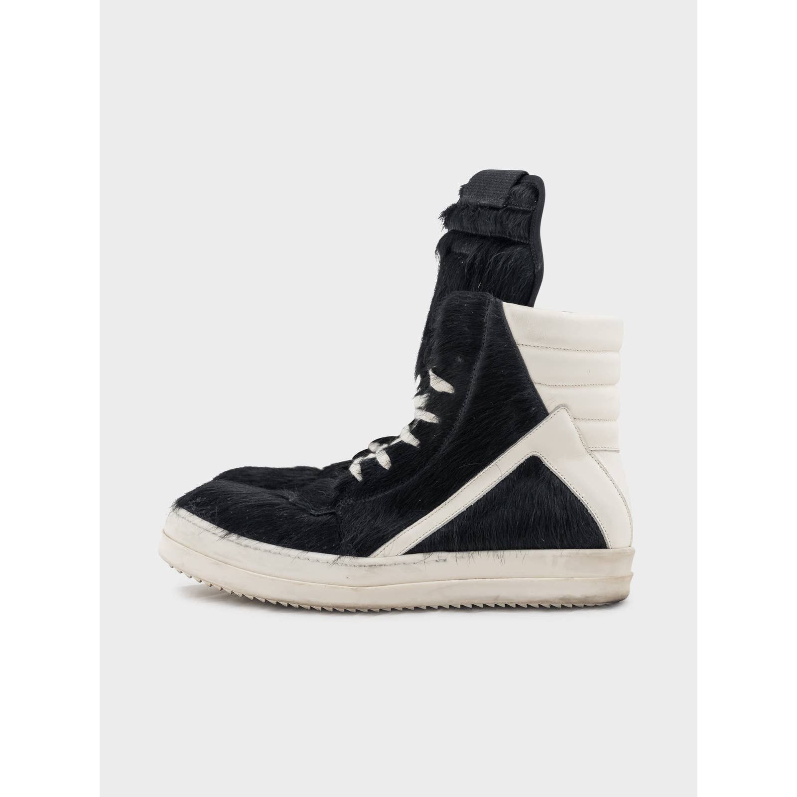 Rick Owens Pony Hair Geobaskets | Grailed