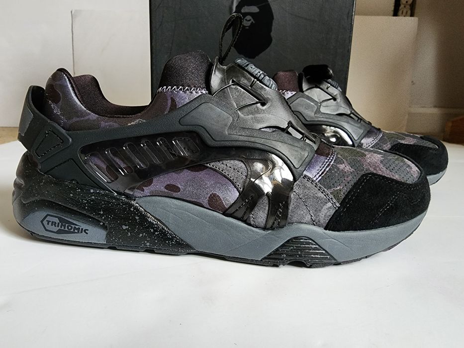 Bape Bape x Puma Disc Blaze Black Camo | Grailed