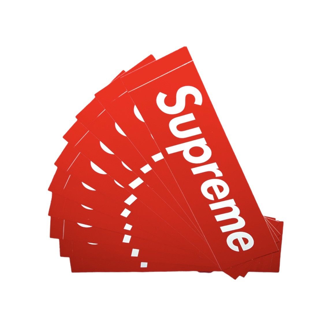 Supreme Supreme Red Box Logo Sticker Set (10 total) | Grailed