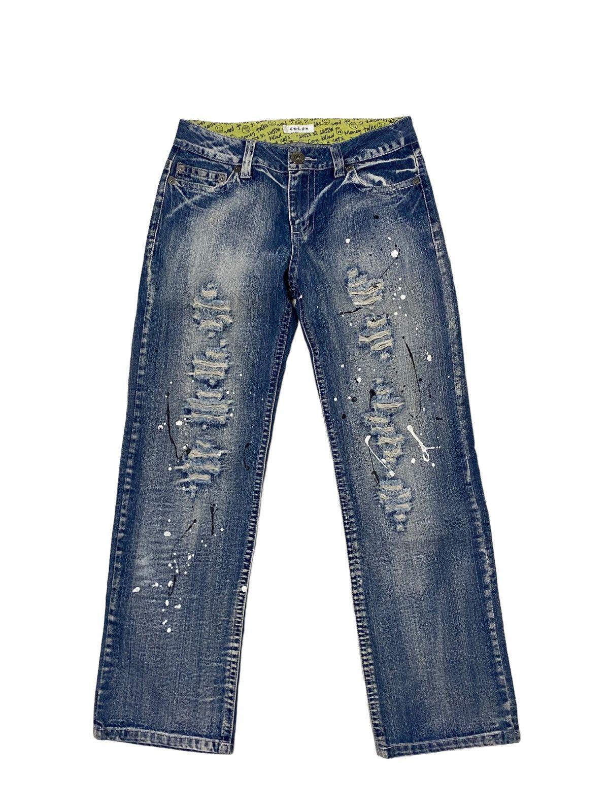 Japanese Brand × Streetwear Colza Japanese brand distressed denim | Grailed