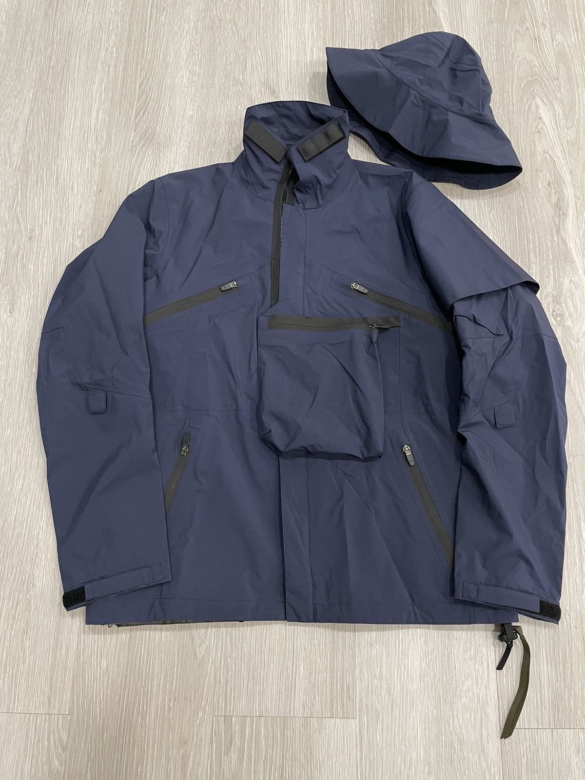 Acronym J1A-GTPL 2L Gore-Tex Paclite Plus Interops Jacket Navy | Grailed