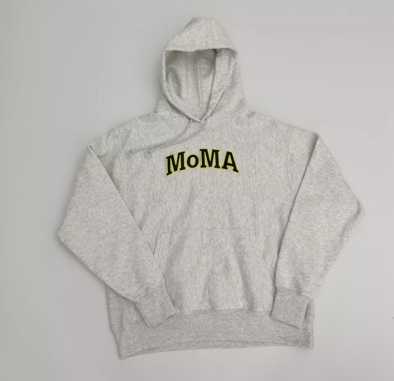 Champion Champion x MoMa Grey Hoodie | Grailed