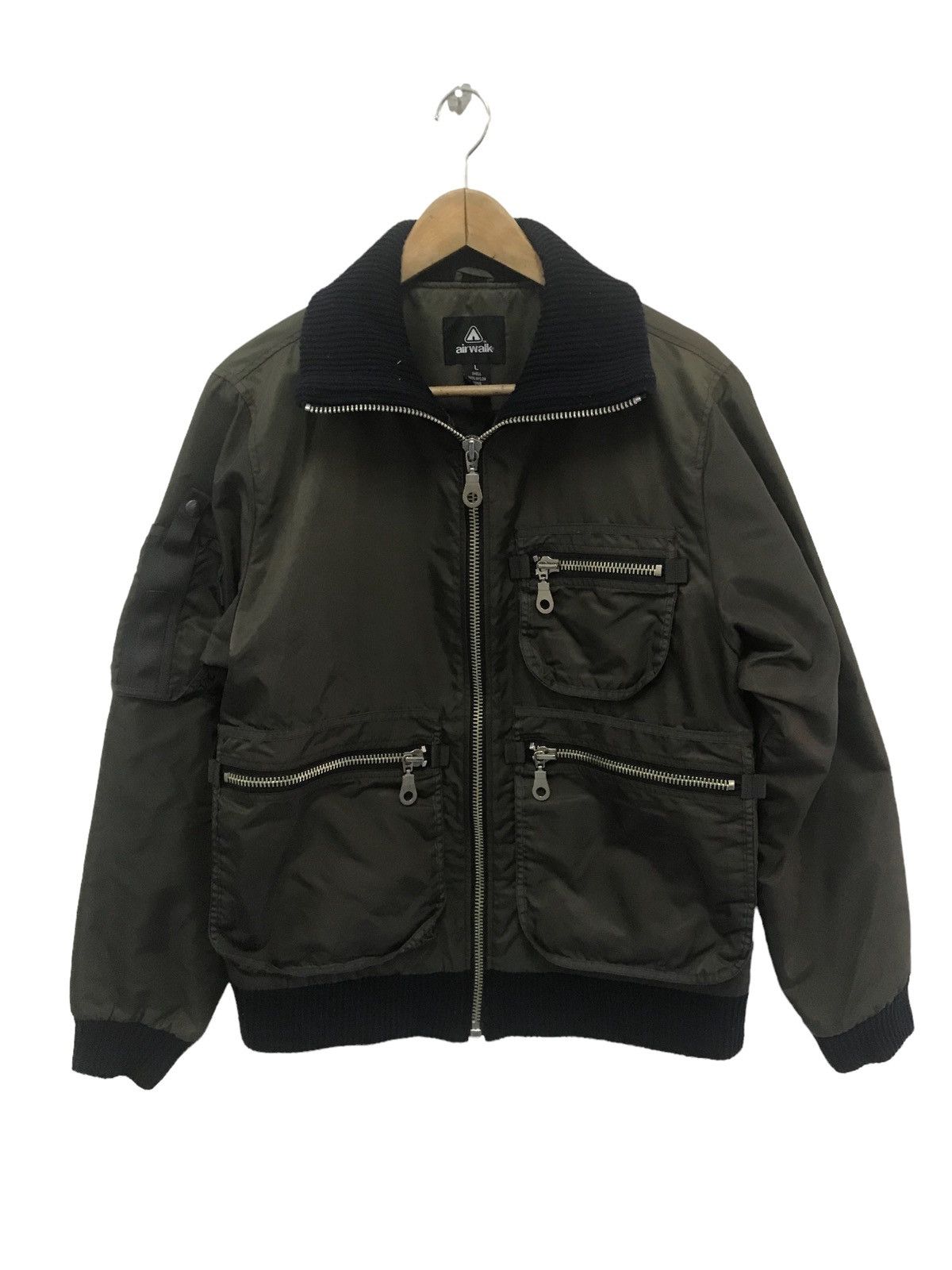 Airwalk × Japanese Brand Airwalk technical bomber jacket | Grailed