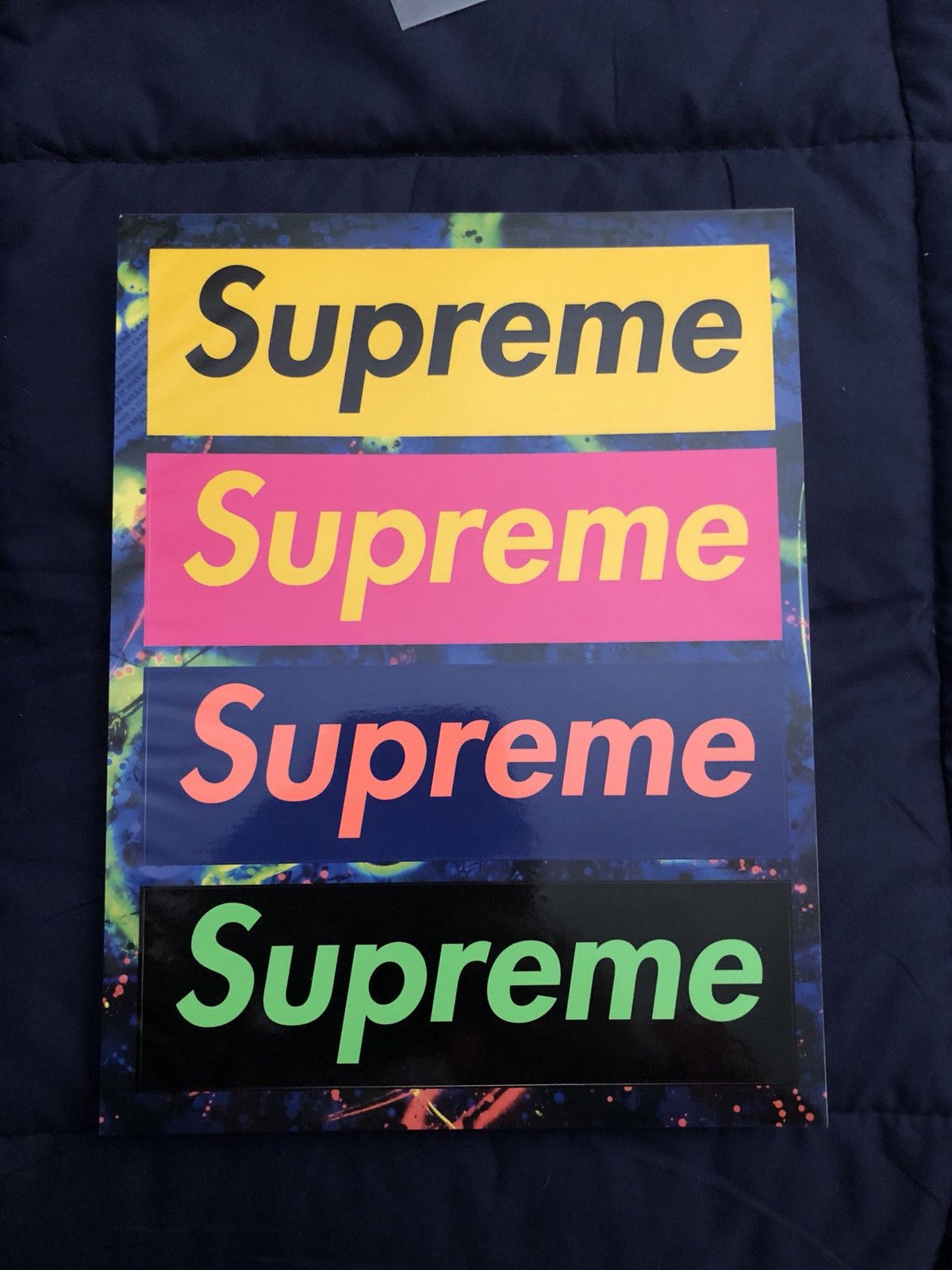 Supreme Supreme Sticker Sheet Lot | Grailed