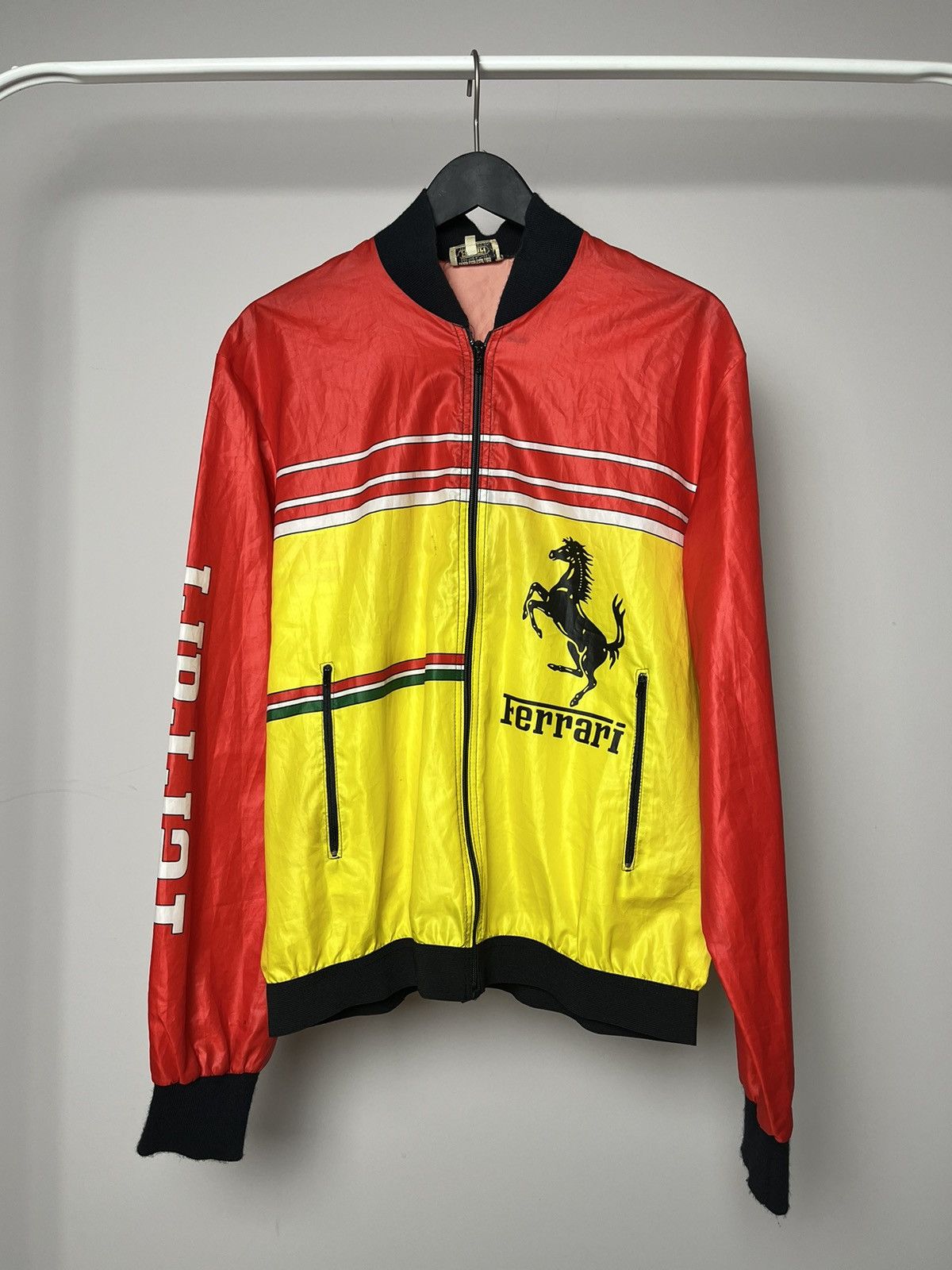 Ferrari × Vintage ‼️ULTRA RARE‼️Ferrari Bomber 1979 Big Logo | Grailed