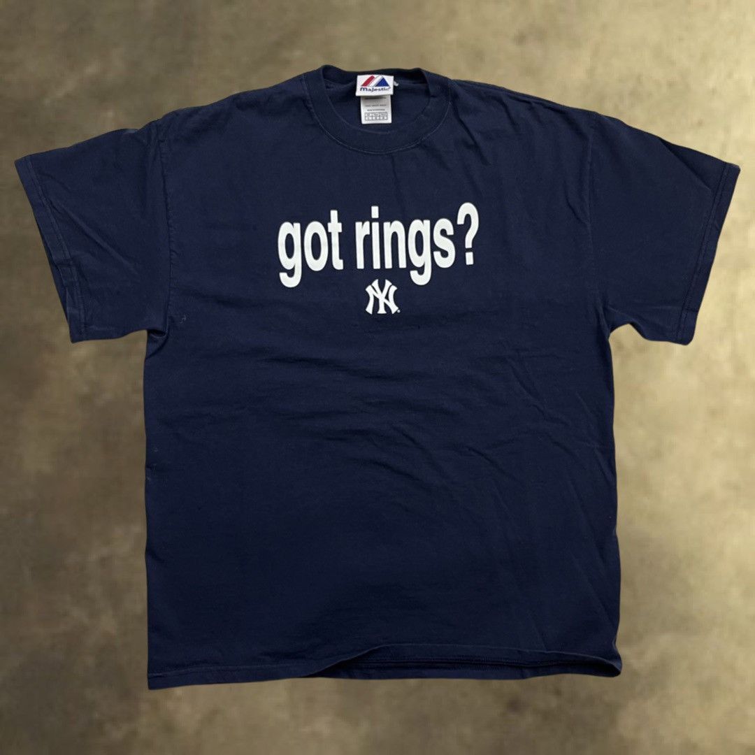 New York Yankees × Vintage New York Yankees Championship Ring Tee | Grailed