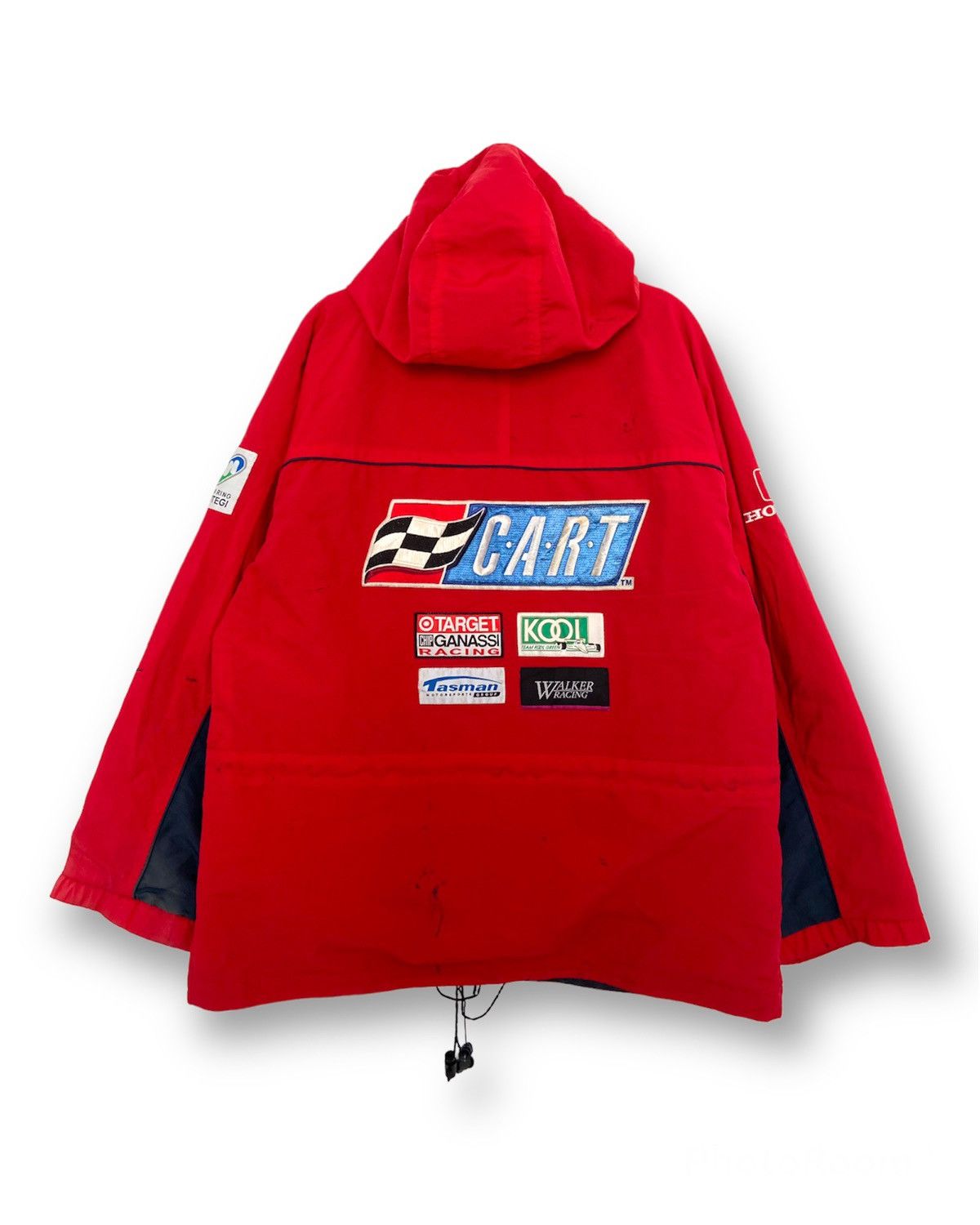 Honda × Vintage Vintage Honda Indycar Racing Embroidery Logo Jacket ...