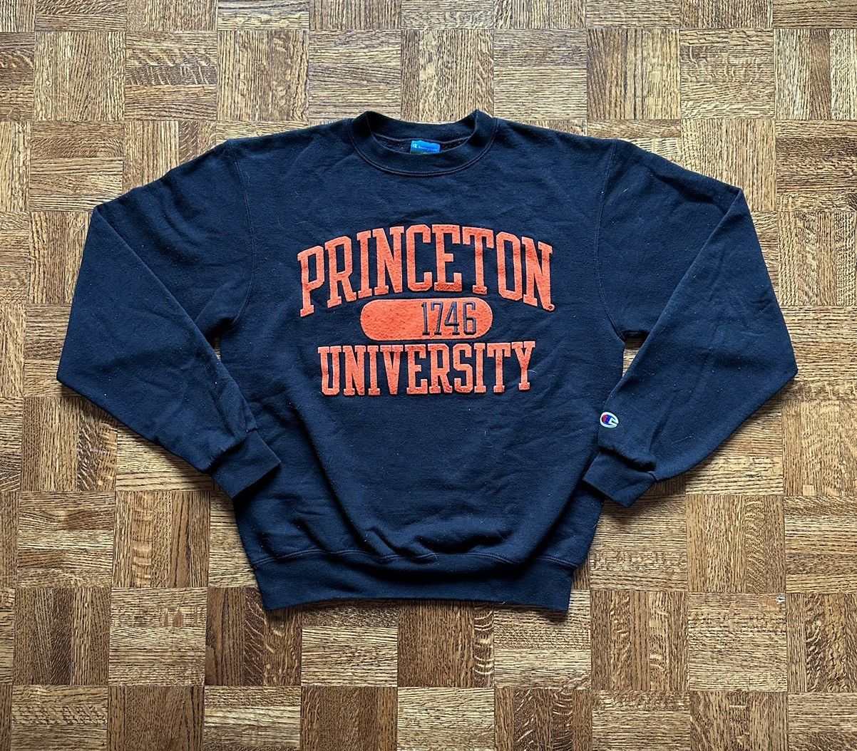 Champion × Streetwear Y2K Princeton University Crewneck Sweatshirt ...