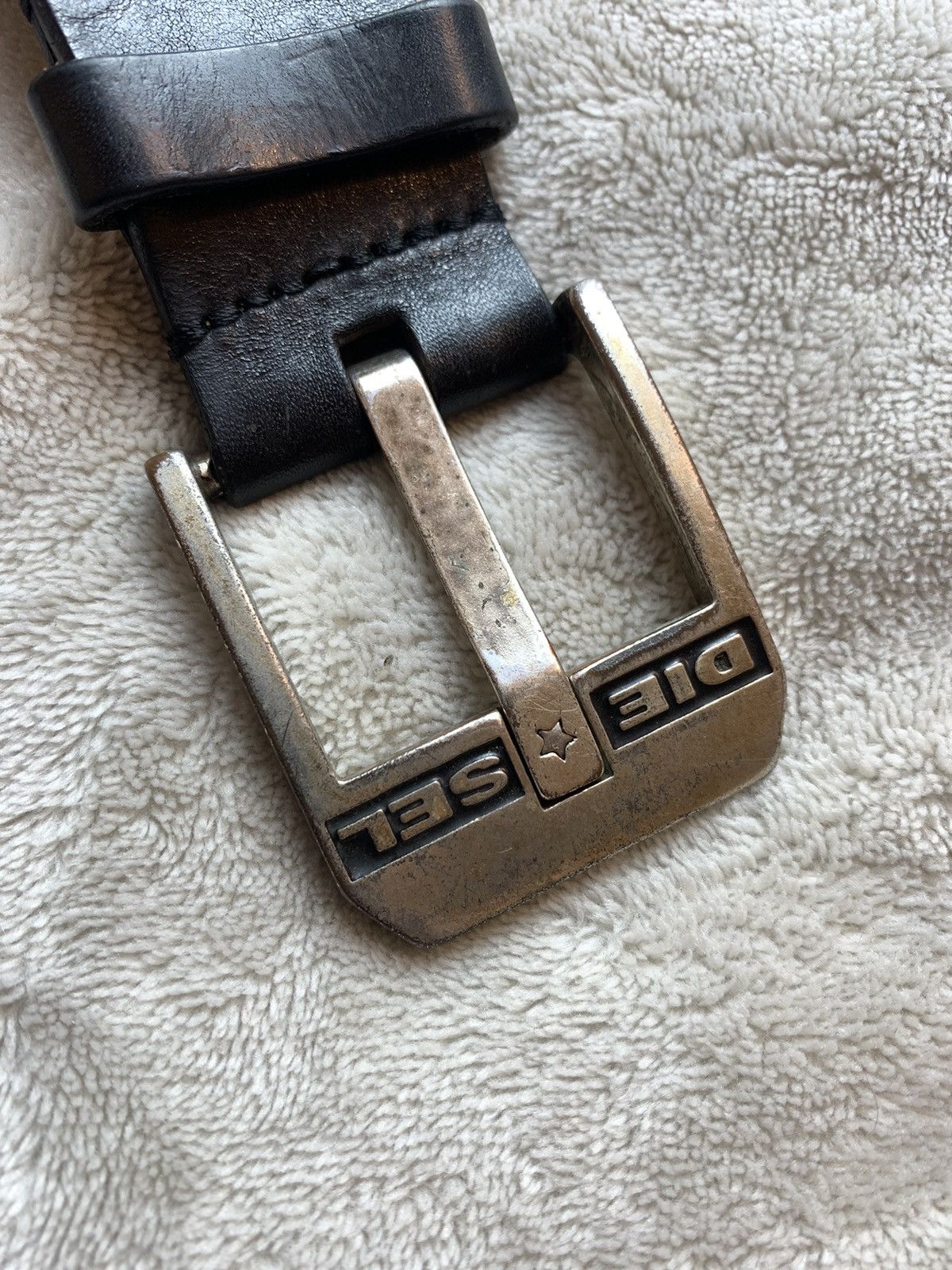 Diesel × Japanese Brand × Vintage Vintage Belts Diesel black | Grailed