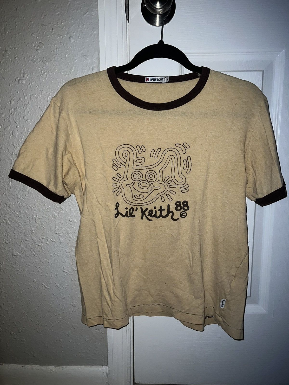 Uniqlo Keith Harring Lil Keith 88 Uniqlo Ringer Tee | Grailed