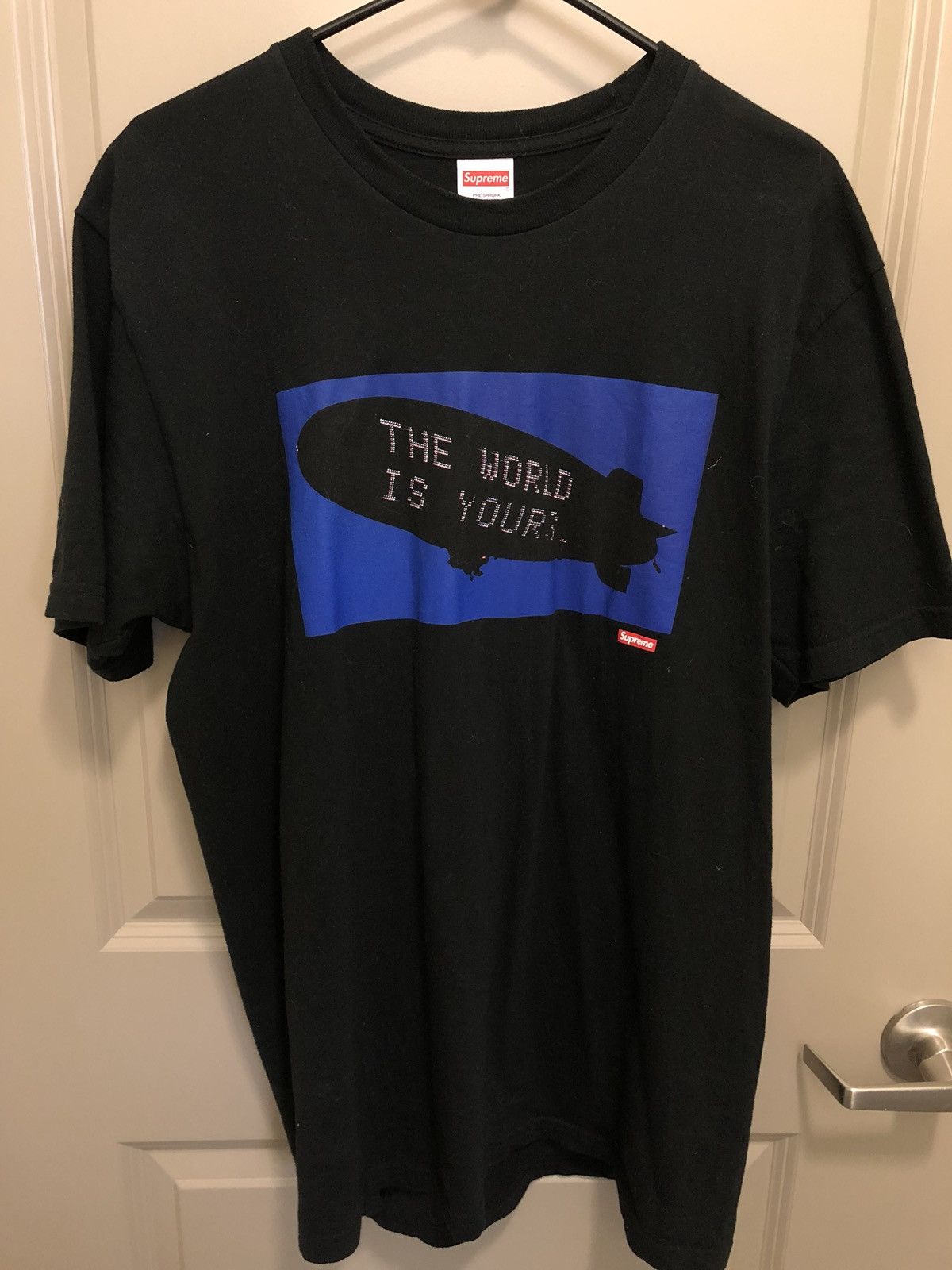 Supreme Scarface Blimp Tee Black | Grailed