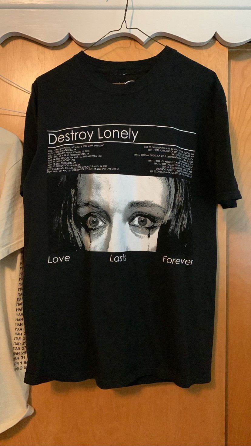 Destroy Lonely × Ken Carson × Playboi Carti DestroyLonely Love Last Forever tee | Grailed