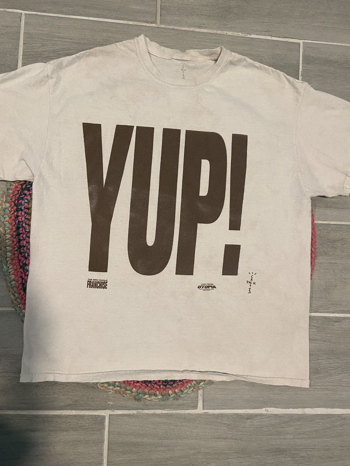 Travis Scott Travis Scott YUP Tee | Grailed