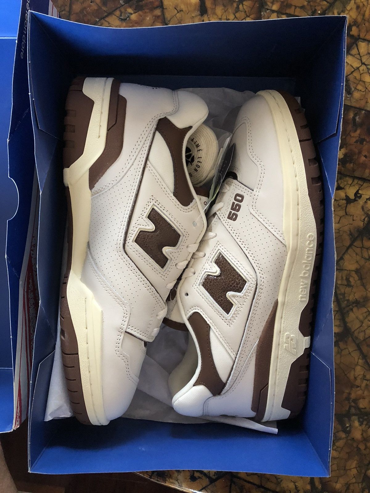 New Balance New Balance ALD 550 Brown White 10.5 | Grailed