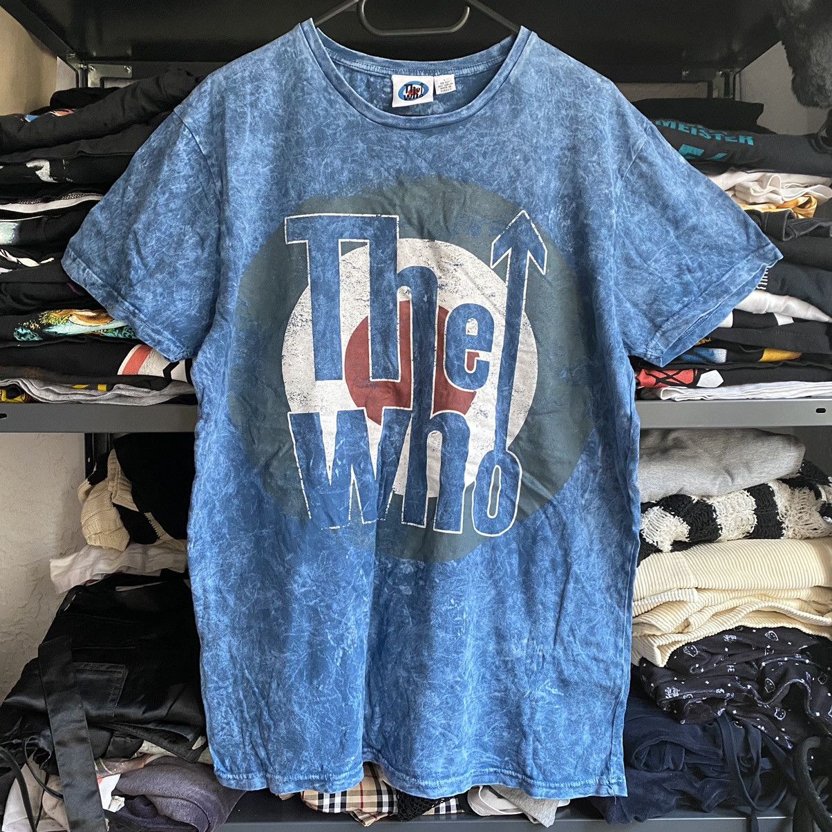 Band Tees THE WHO TYE DYE TARGET BAND T SHIRT | Grailed