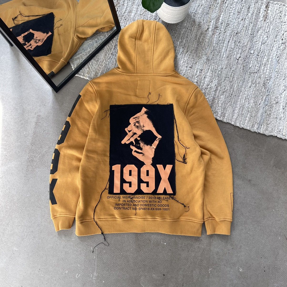 The Weeknd The Weeknd XO Est. Fleece 199X Hoodie Rare 2018 Japan | Grailed