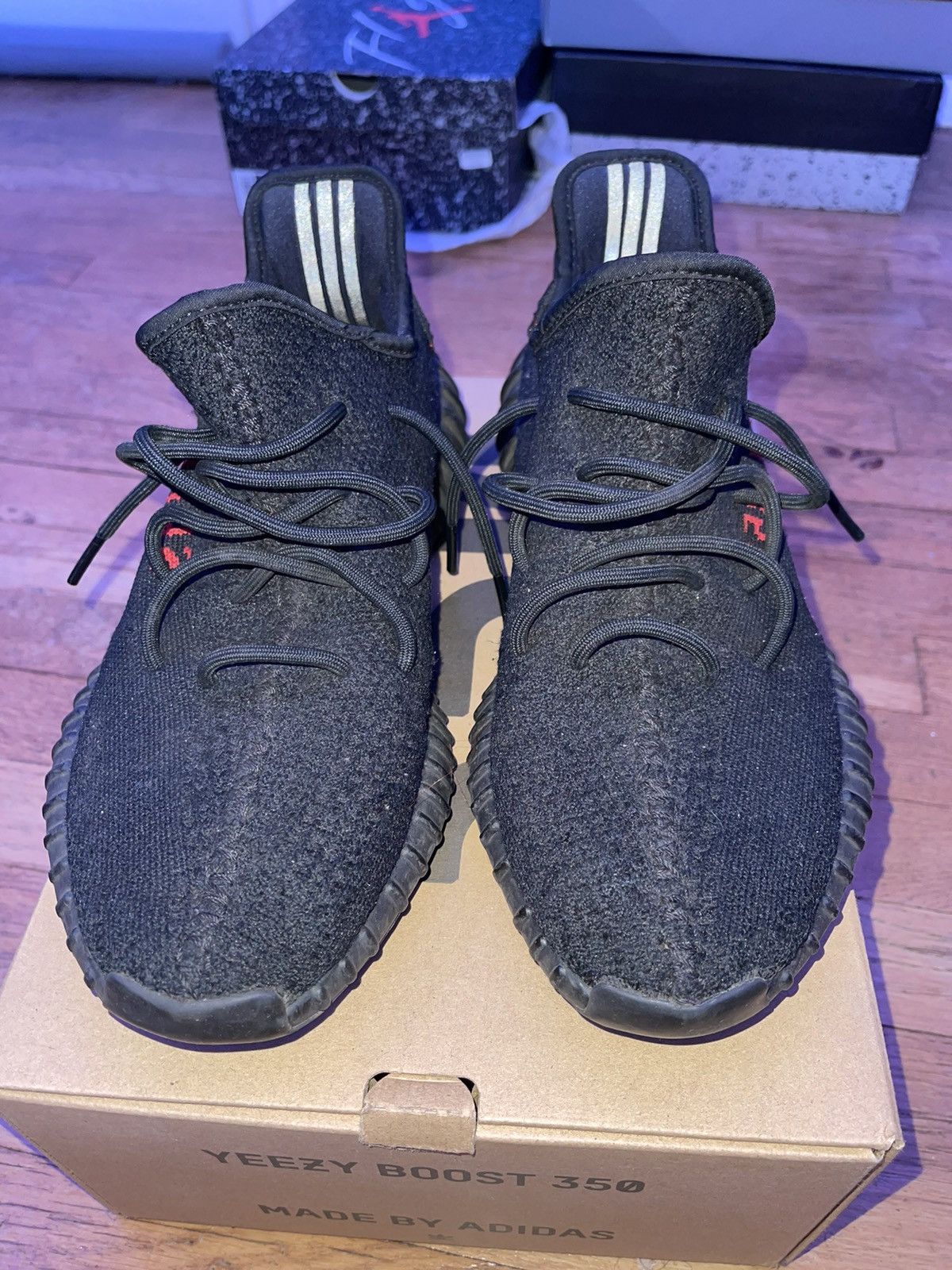 Adidas Yeezy boost 350 v2 “bred” 10.5 | Grailed