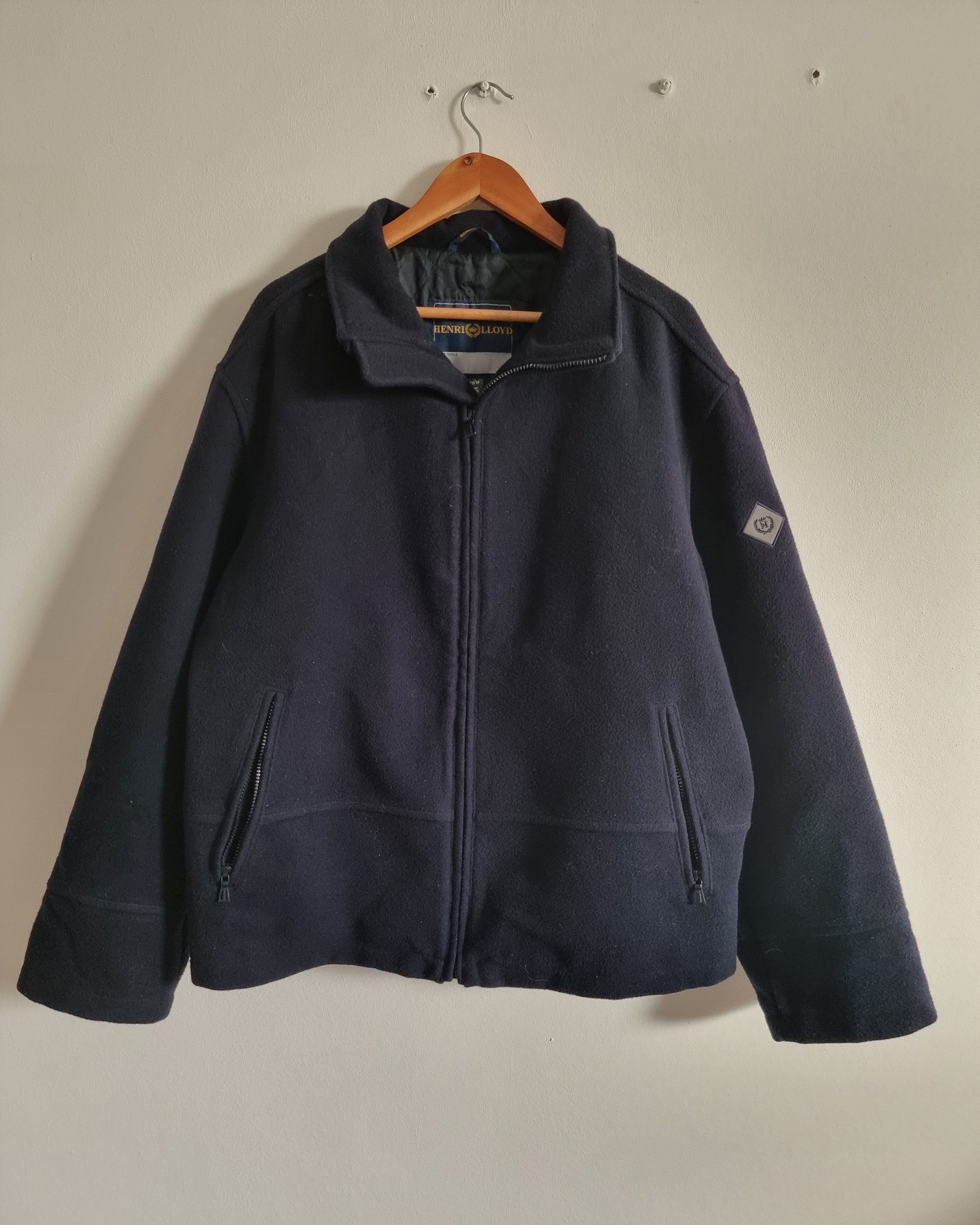Henri Lloyd Vintage 90s Henri Lloyd Boxy Wool Bomber Jacket | Grailed