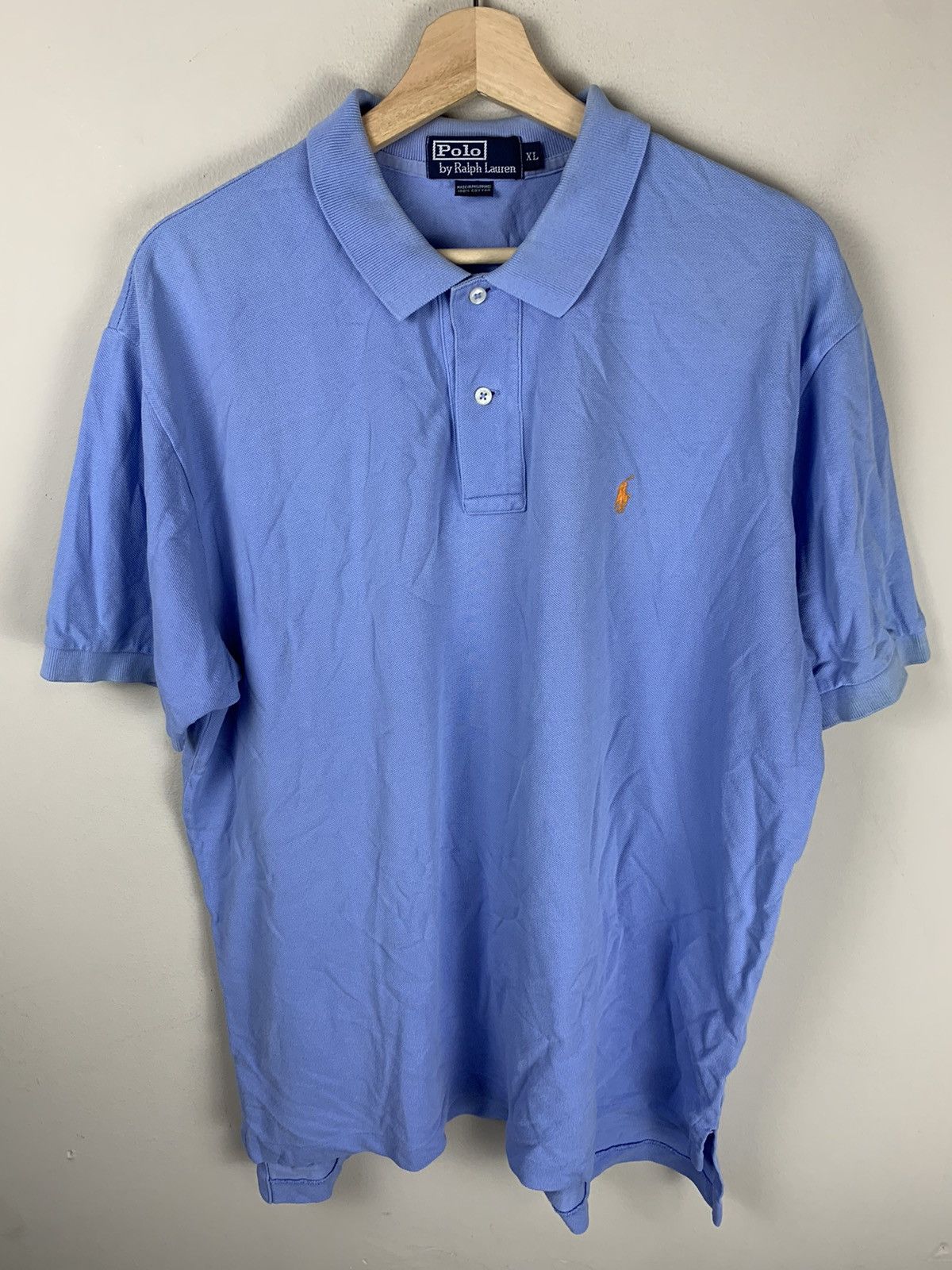 Polo Ralph Lauren Vintage Polo Ralph Lauren Sky Blue Polo Shirt | Grailed