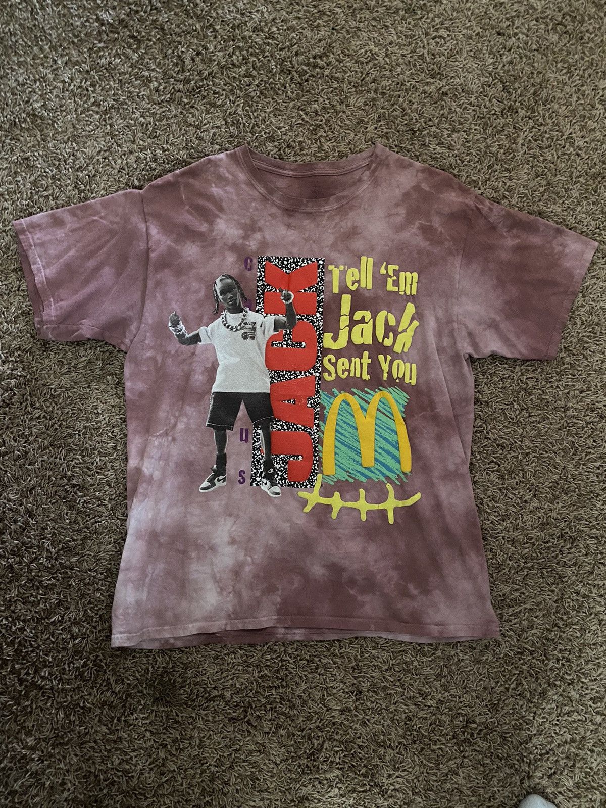 Travis Scott Travis Scott x McDonald’s Jack Smile II Tee | Grailed