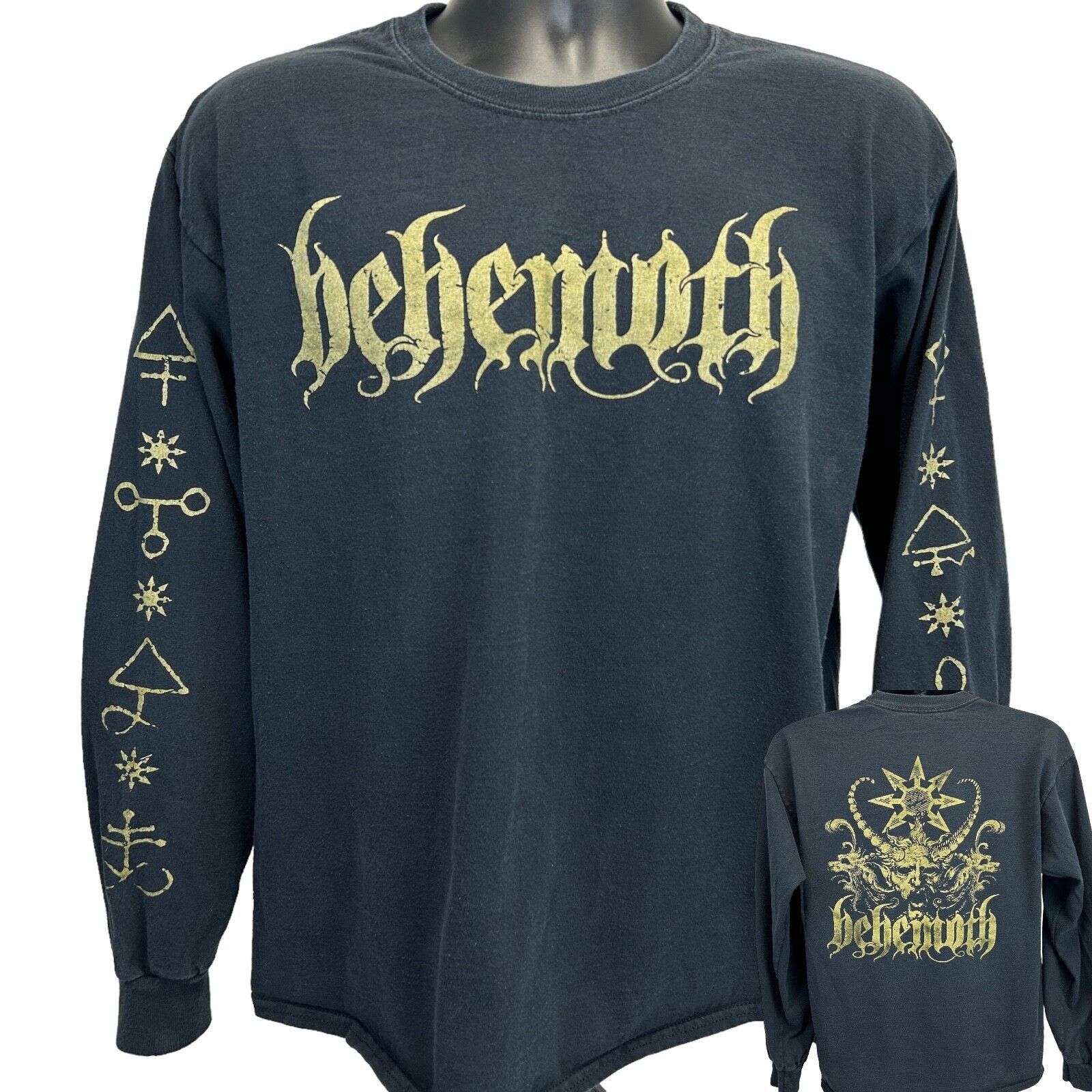 Other Behemoth Death Metal Band Demon T Shirt Devil Satan Large | Grailed