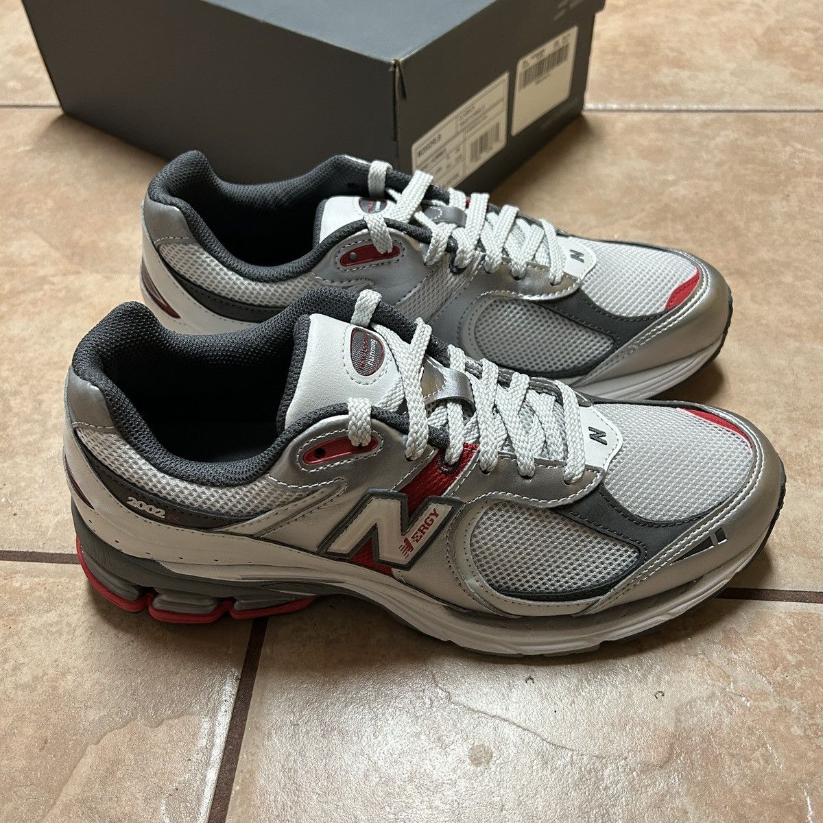 New Balance New Balance 2002r Metallic Team Red | Grailed