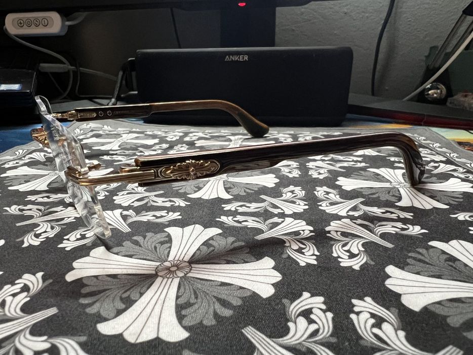 Chrome Hearts Deep II Chrome Hearts Glasses | Grailed
