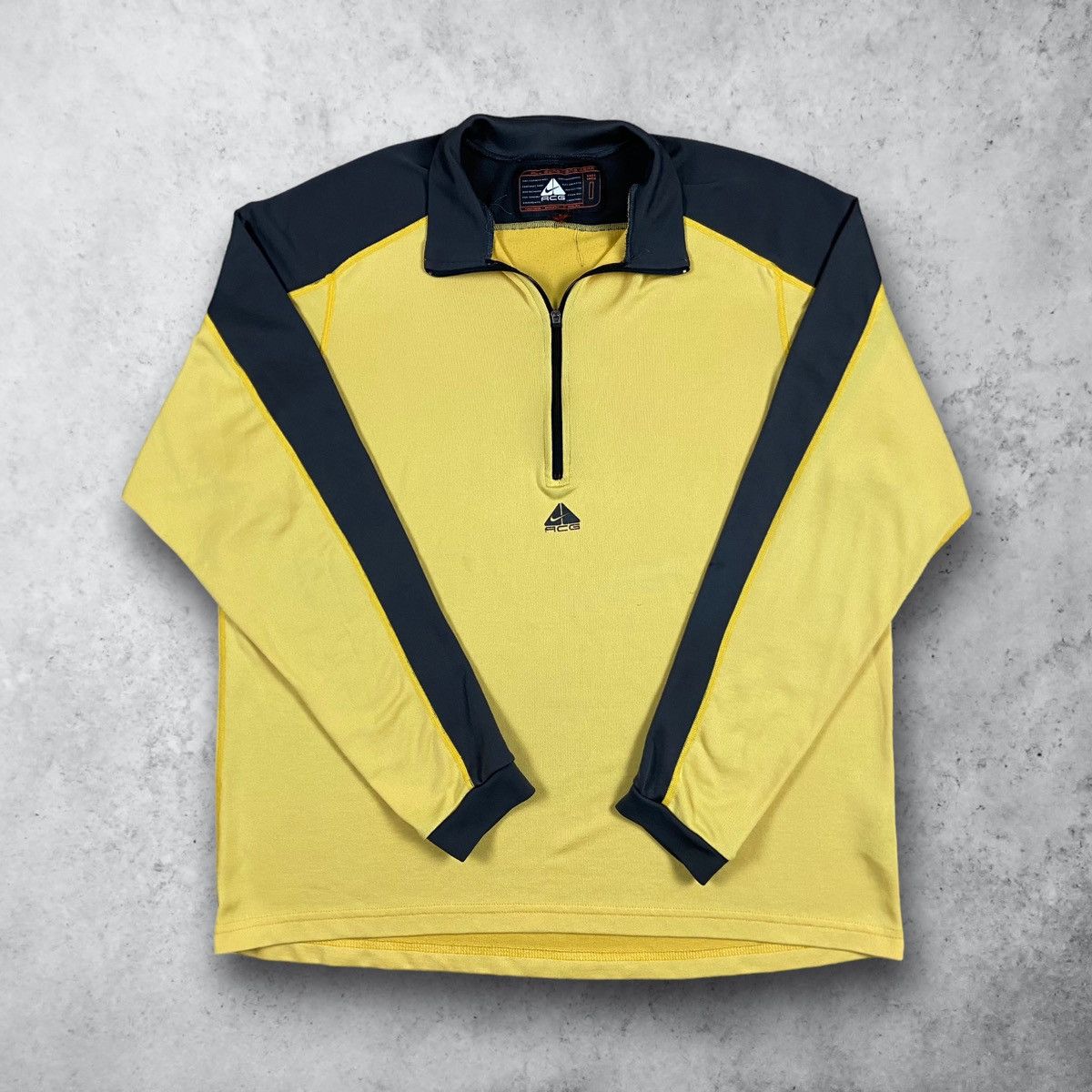 Vintage Nike ACG Quarter Zip Base Layer Jacket | Grailed