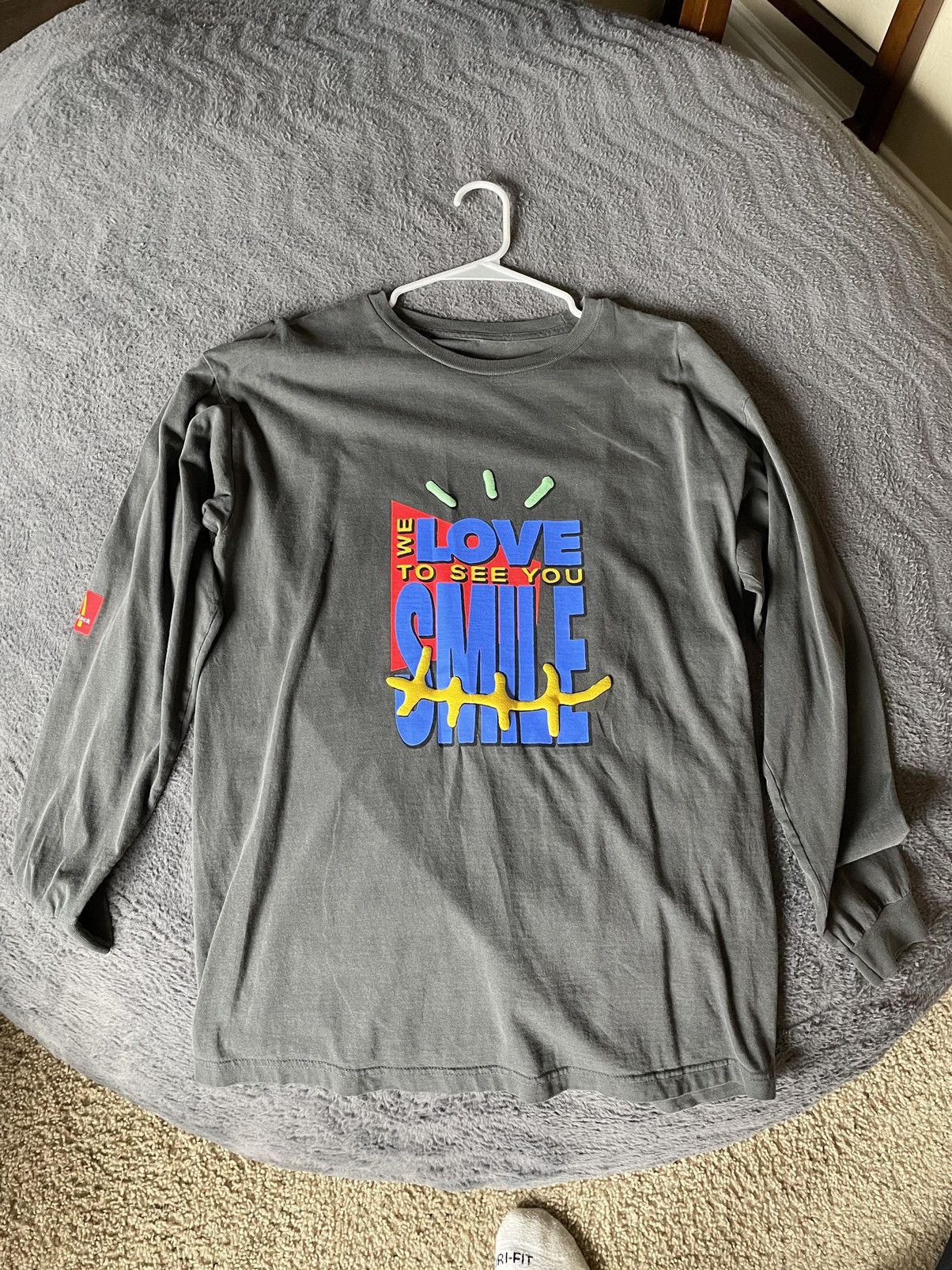 Travis Scott Travis Scott x McDonald’s Smile L/S | Grailed