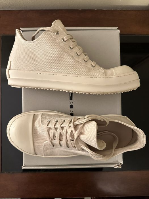 Rick Owens Rick Owens Low-Top Ramones | Grailed