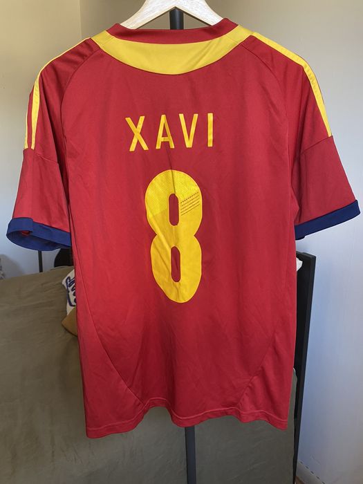Adidas Vintage Xavi Jersey - Spain 2012-2013 Kit | Grailed