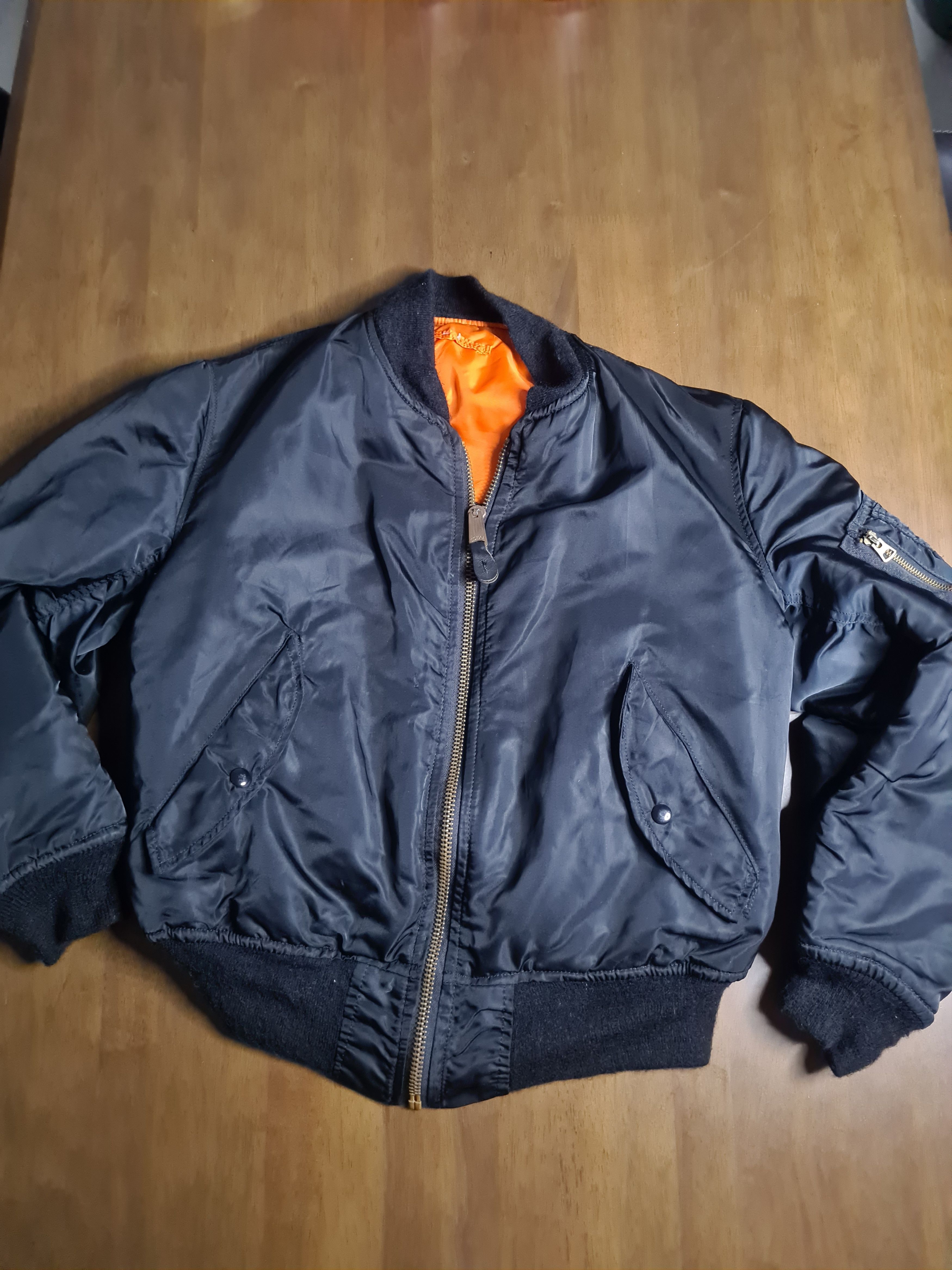 Vintage 🔥🔥free postage🔥🔥Vintage reversible military jacket ma-1 | Grailed