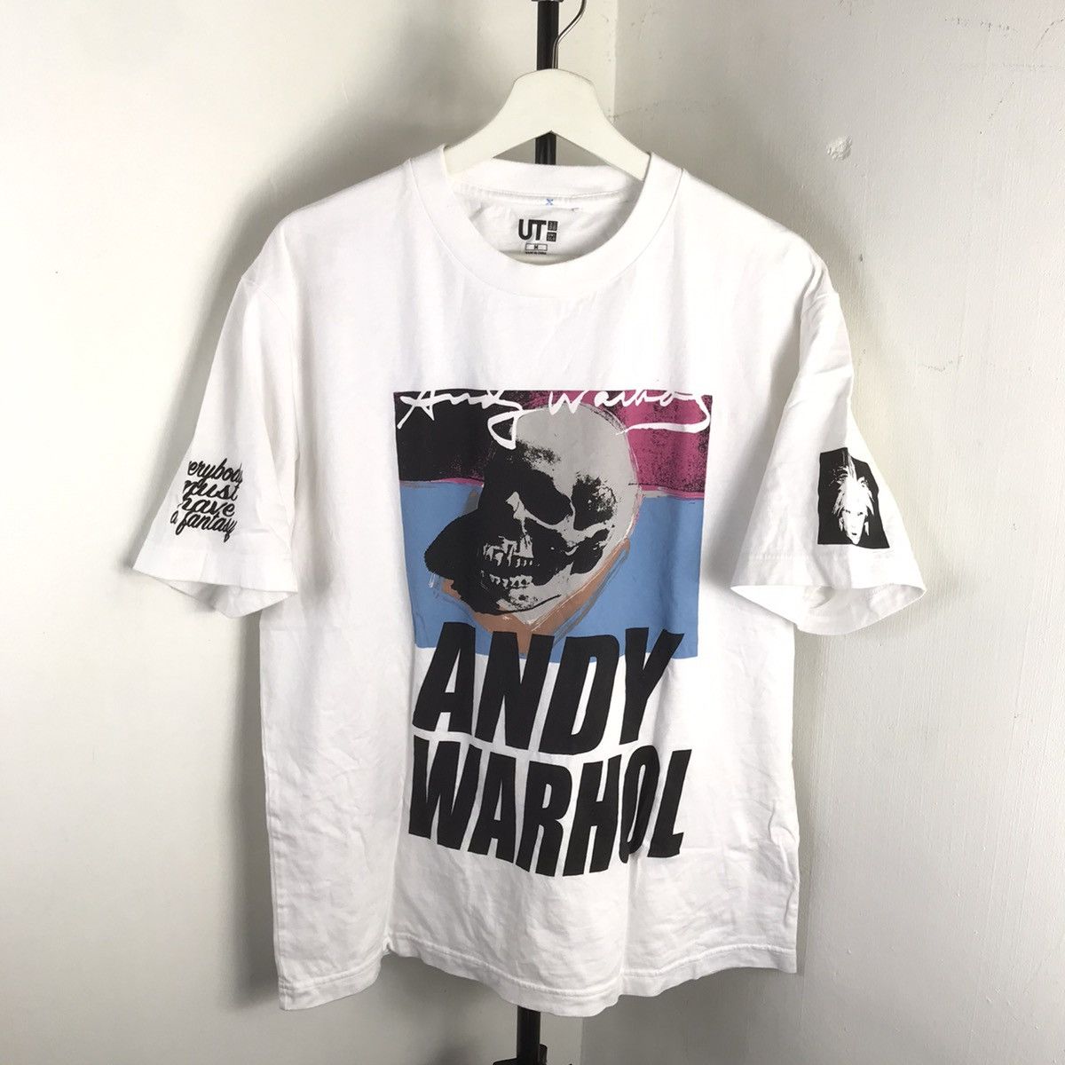 Vintage Rare andy warhol project work seditionaries big print shirt ...