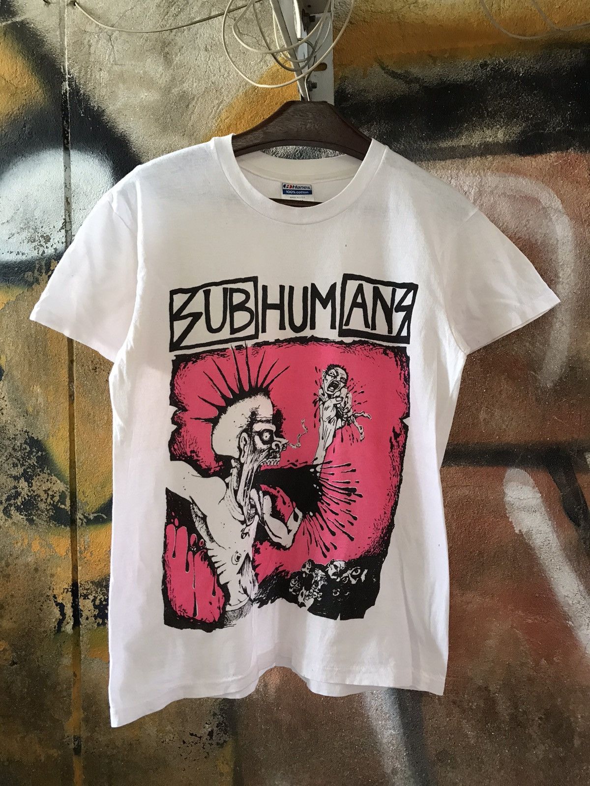 Band Tees × Vintage Vintage 80s Subhumans Shirt | Grailed