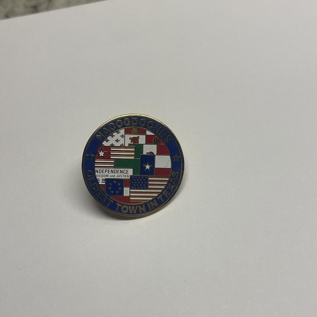 Other Nacadoches Oldest Town In Texas Enamel Brooch Tack Pin | Grailed