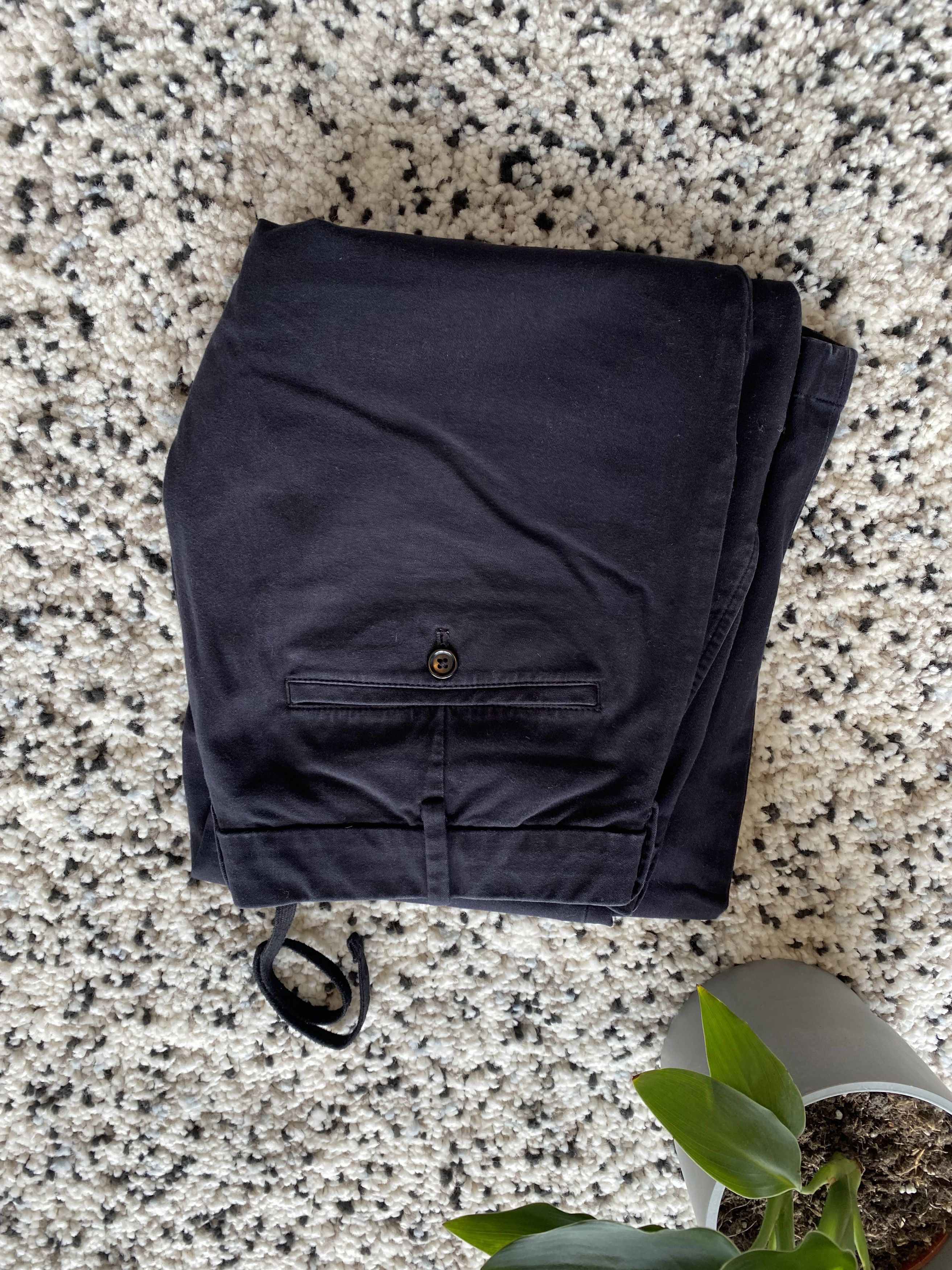 Uniqlo Navy Blue Uniqlo Pants | Grailed