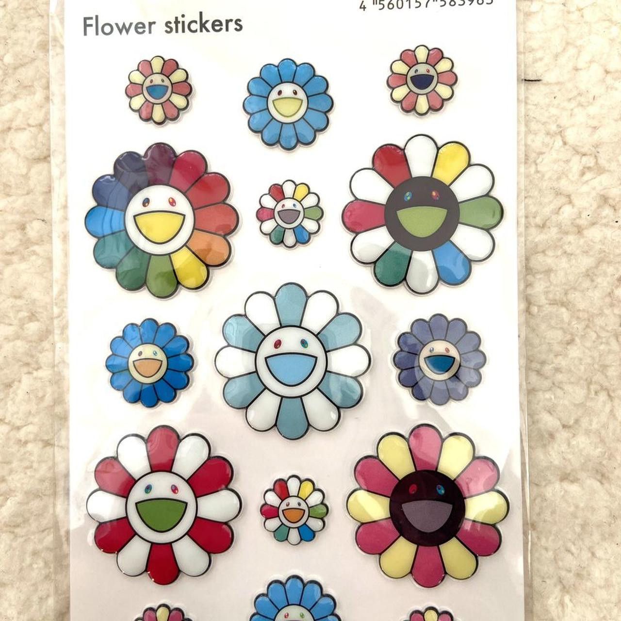 Takashi Murakami Takashi Murakami Flower Bubbles sticker | Grailed