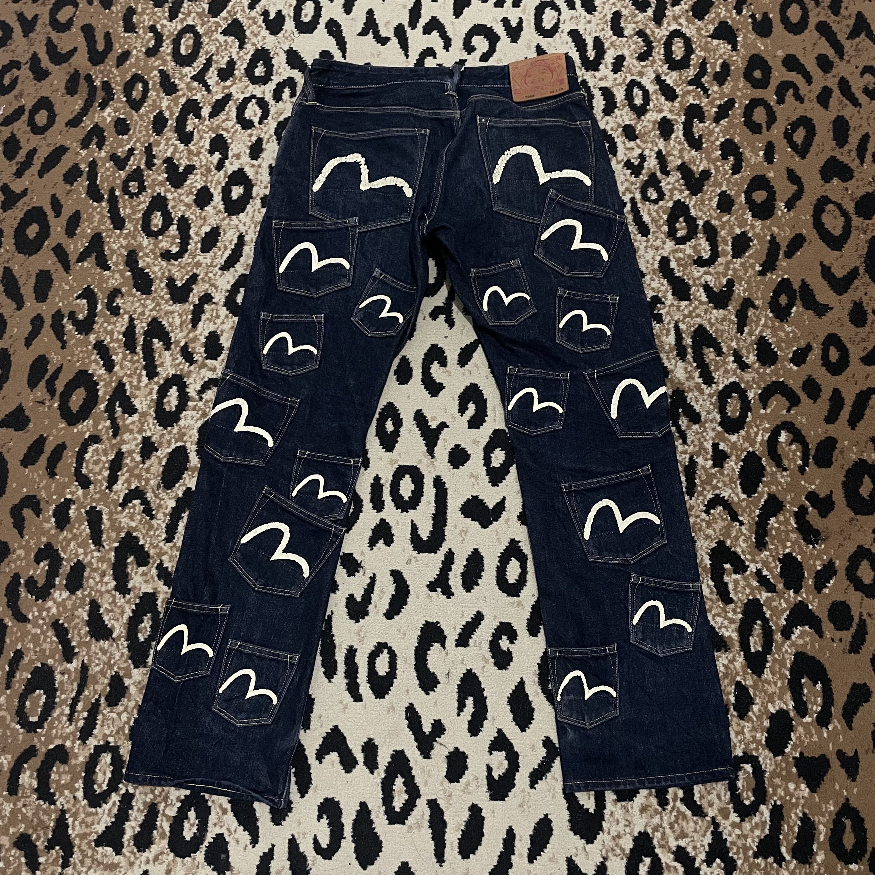 Evisu Evisu Multi Pocket Jeans | Grailed