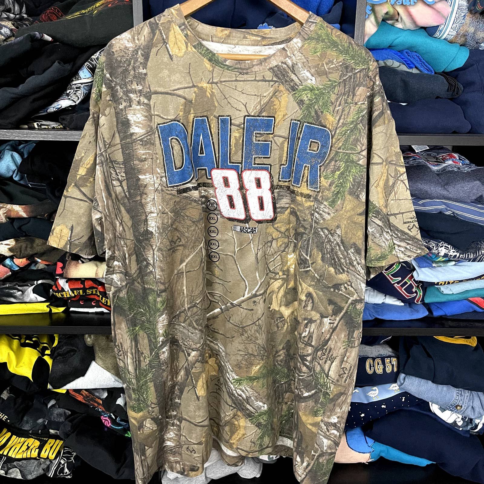 NASCAR × Vintage Dale Earnhardt Realtree Camo Shirt XXL Dale JR 88 ...
