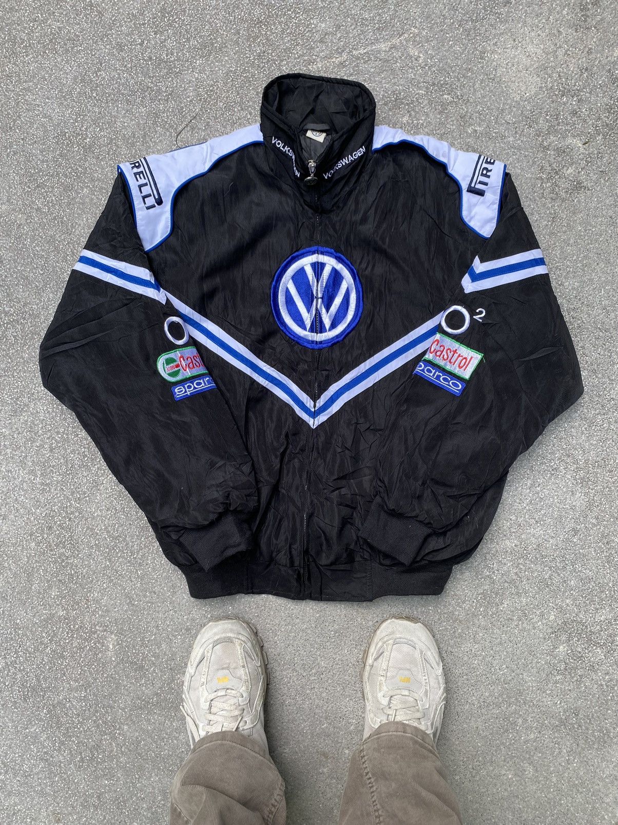 Streetwear × Vintage Rare Vintage Volkswagen Racing Jacket | Grailed