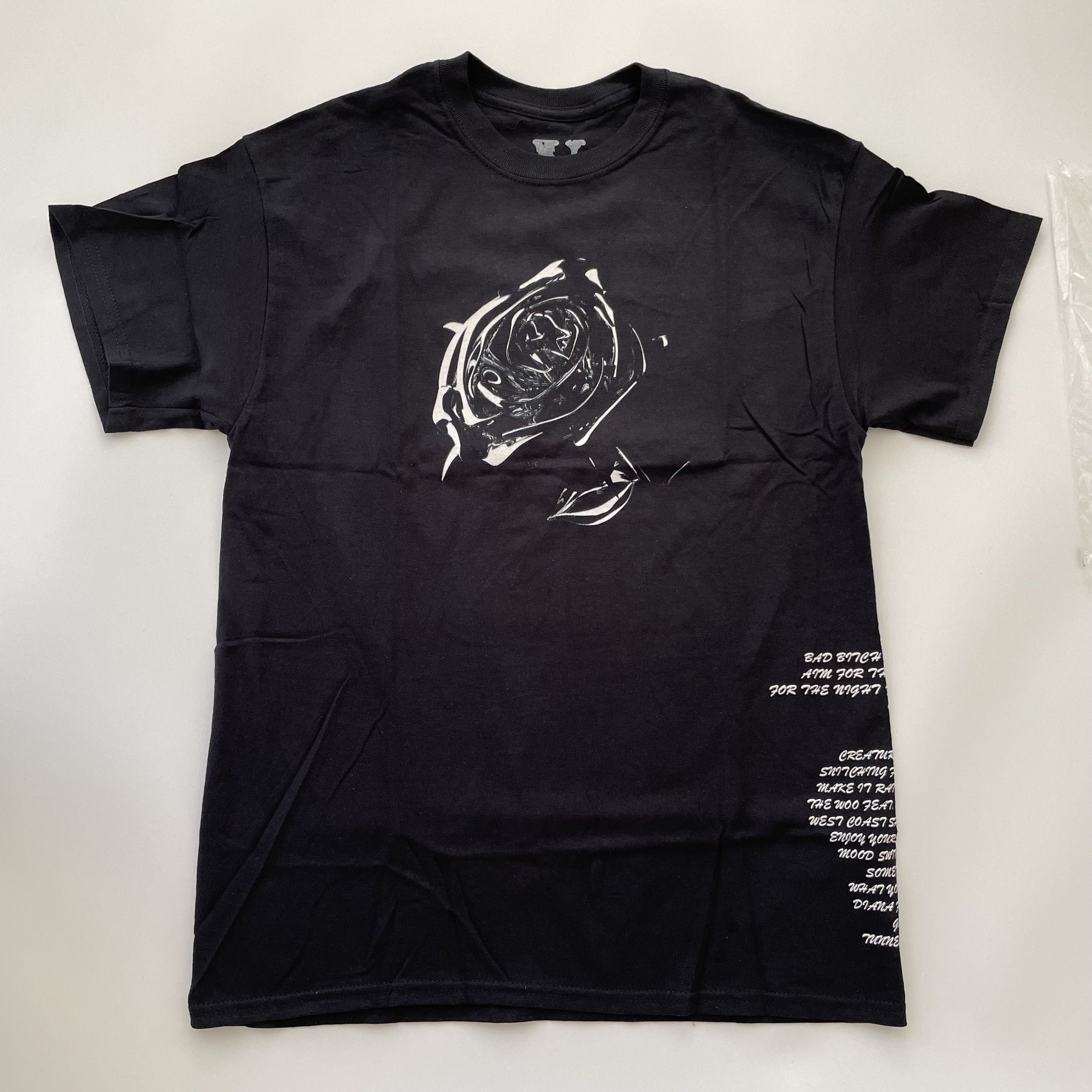 Vlone Pop Smoke x Vlone Tracklist Tee | Grailed