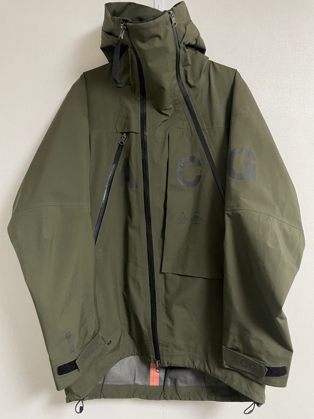 Errolson Hugh × Nike ACG NIKELAB ACG ALPINE JACKET Olive Rare | Grailed