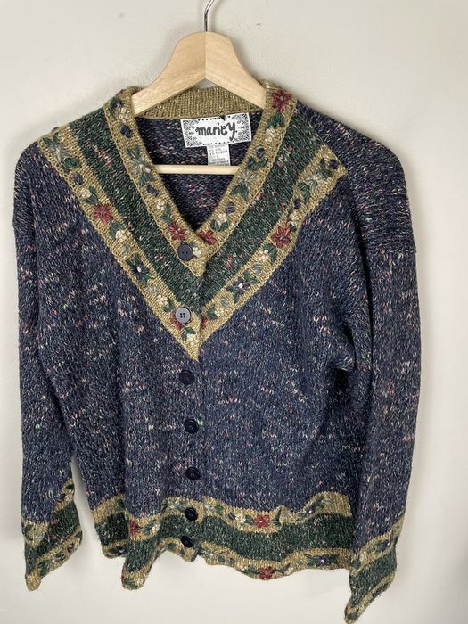 Vintage Vintage Easter Ribbon Knjt Cardigan | Grailed