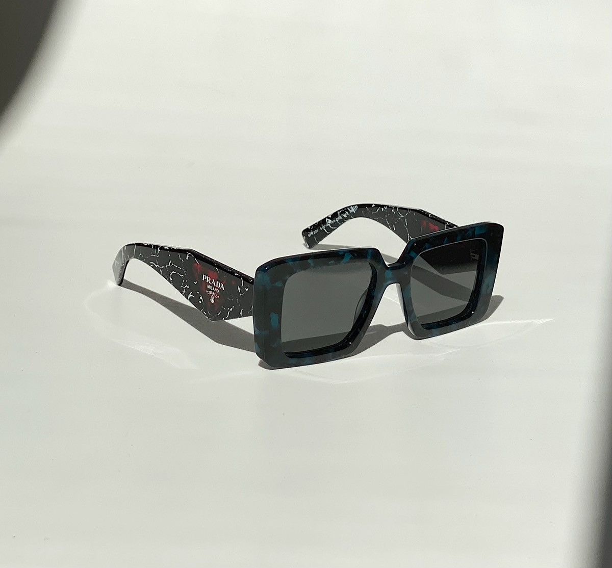 Vintage PRADA 2023 Oversized Symbole Sunglasses SPR 23Y | Grailed