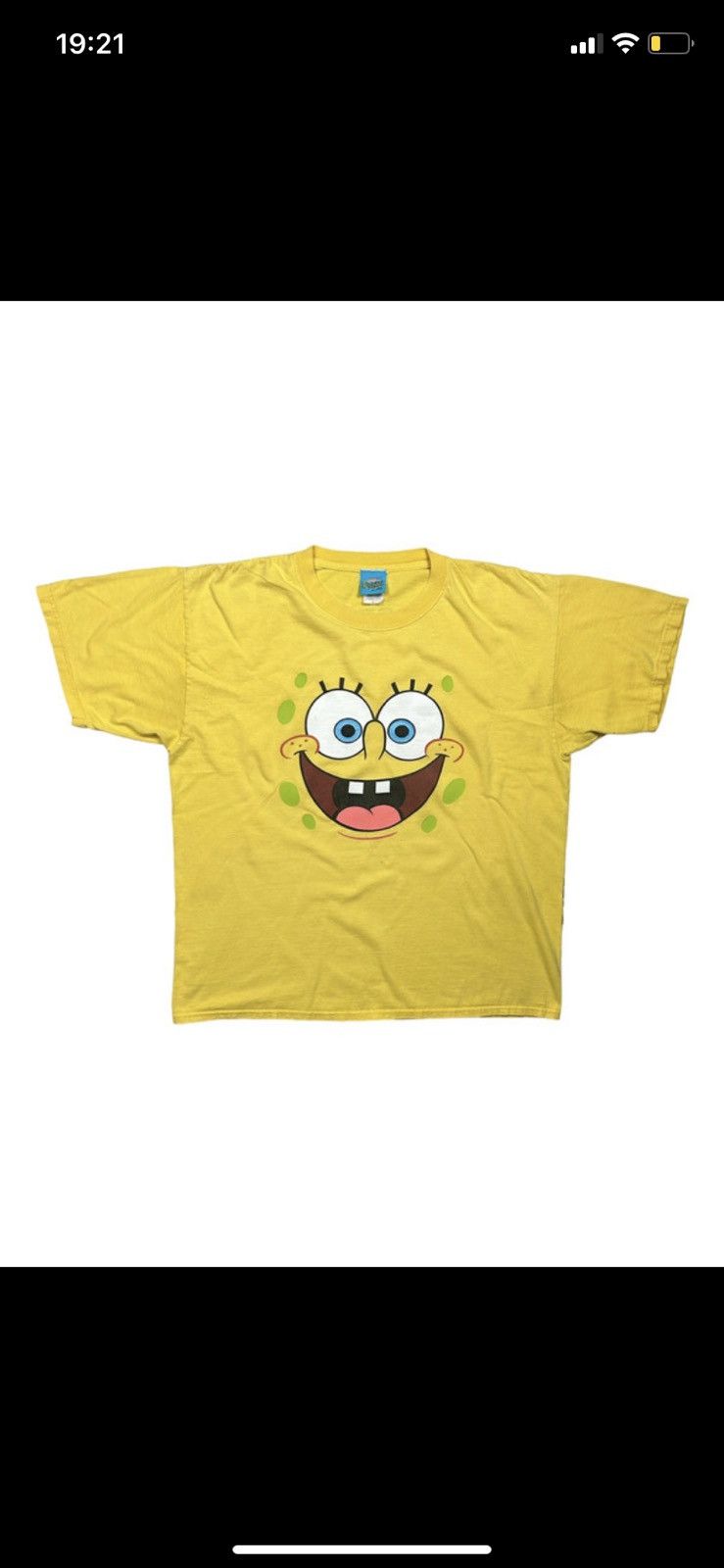 Vintage T-shirt Spongebob 2002 y2k 00s Nickelodeon | Grailed