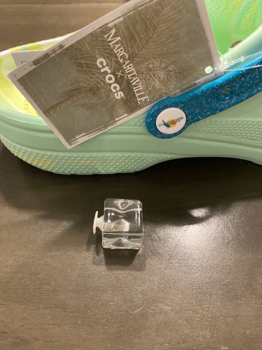 Crocs 1 Crocs Jimmy Buffett Margaritaville Ice Cube Jibbitz | Grailed