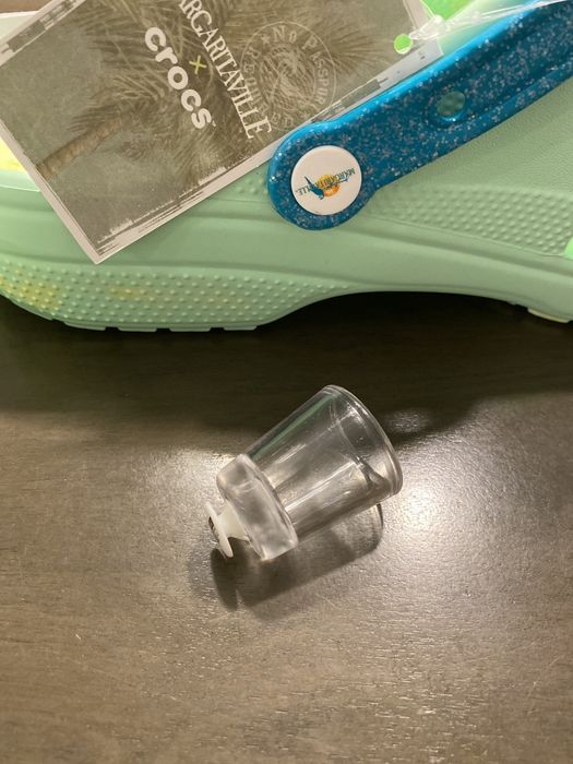 Crocs 1 Crocs Jimmy Buffett Margaritaville Shot Glass Jibbitz | Grailed