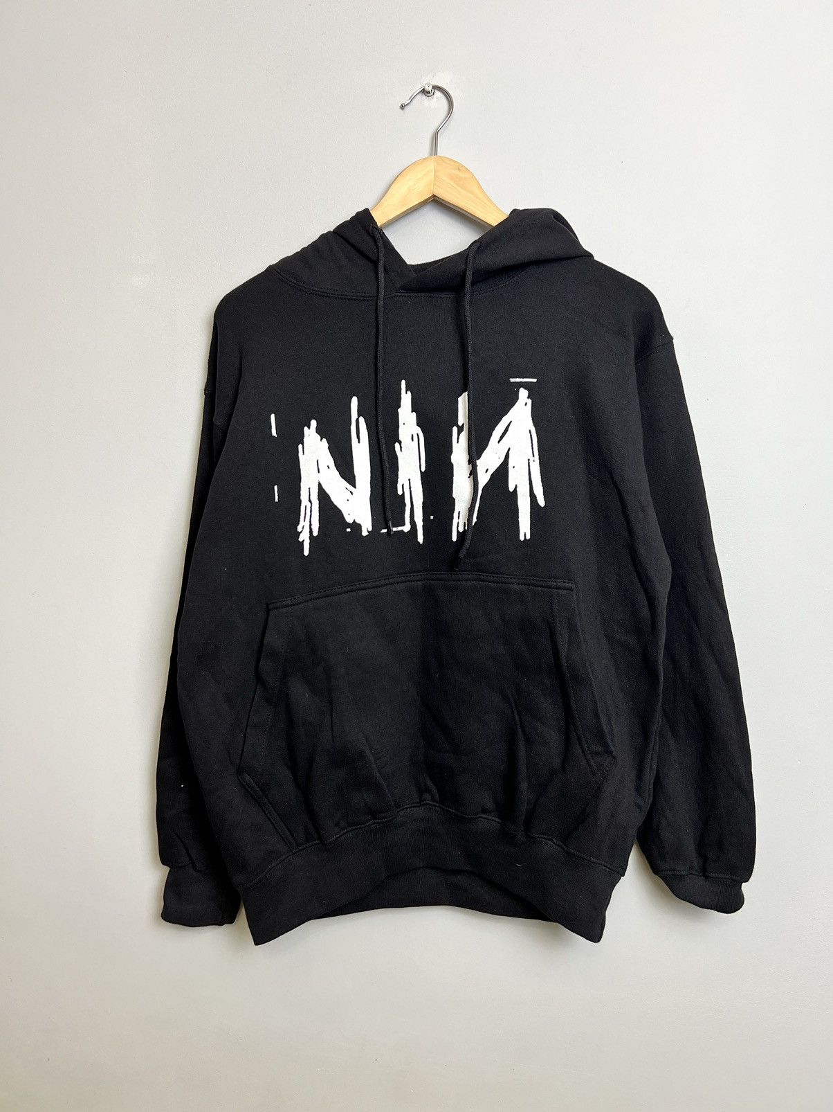 Vintage 90s Vintage Nine Inch Nails Big Logo Band Zip Hoodie Grail ...