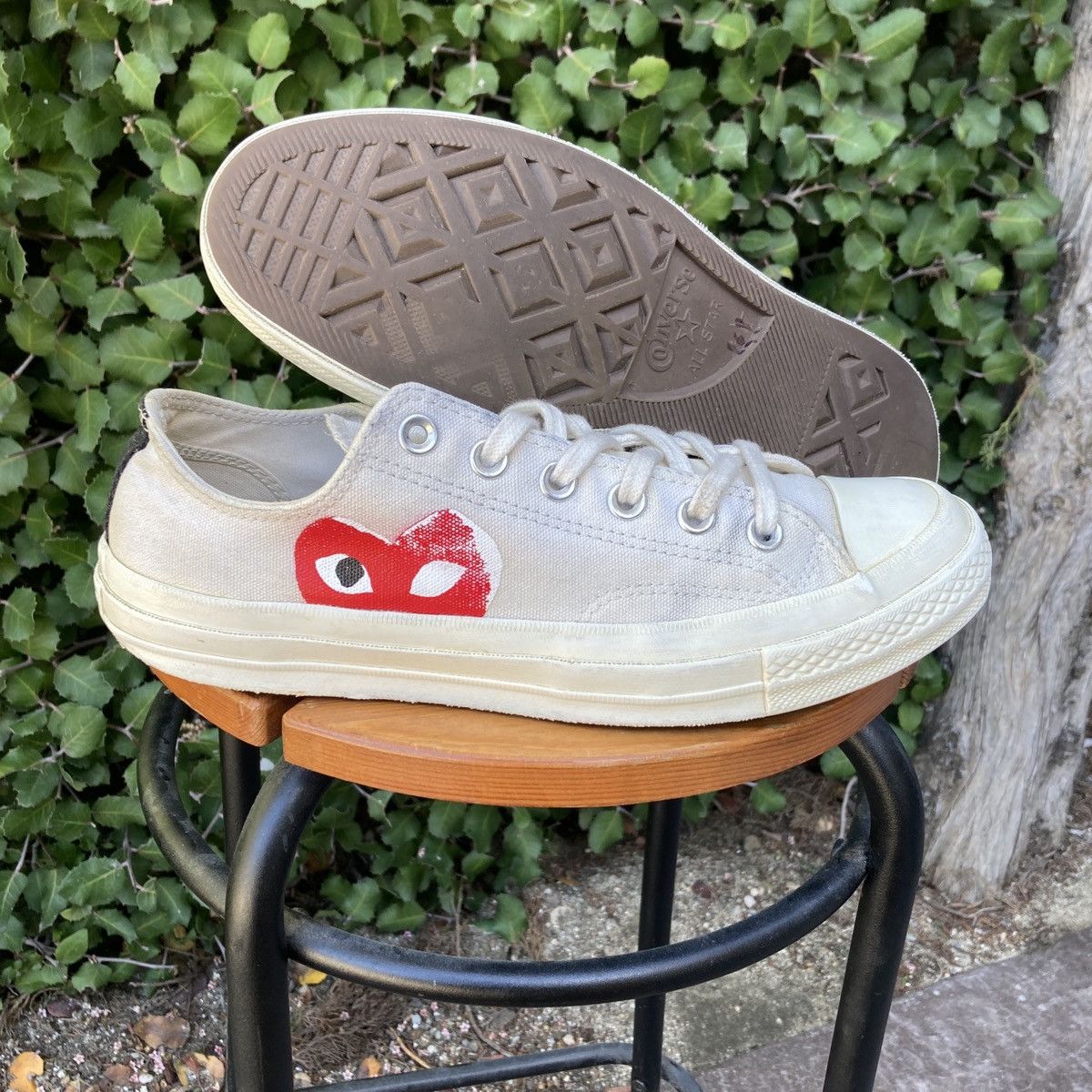 Converse Converse Chuck Taylor All Star x Comme Des Garcons Play Low ...