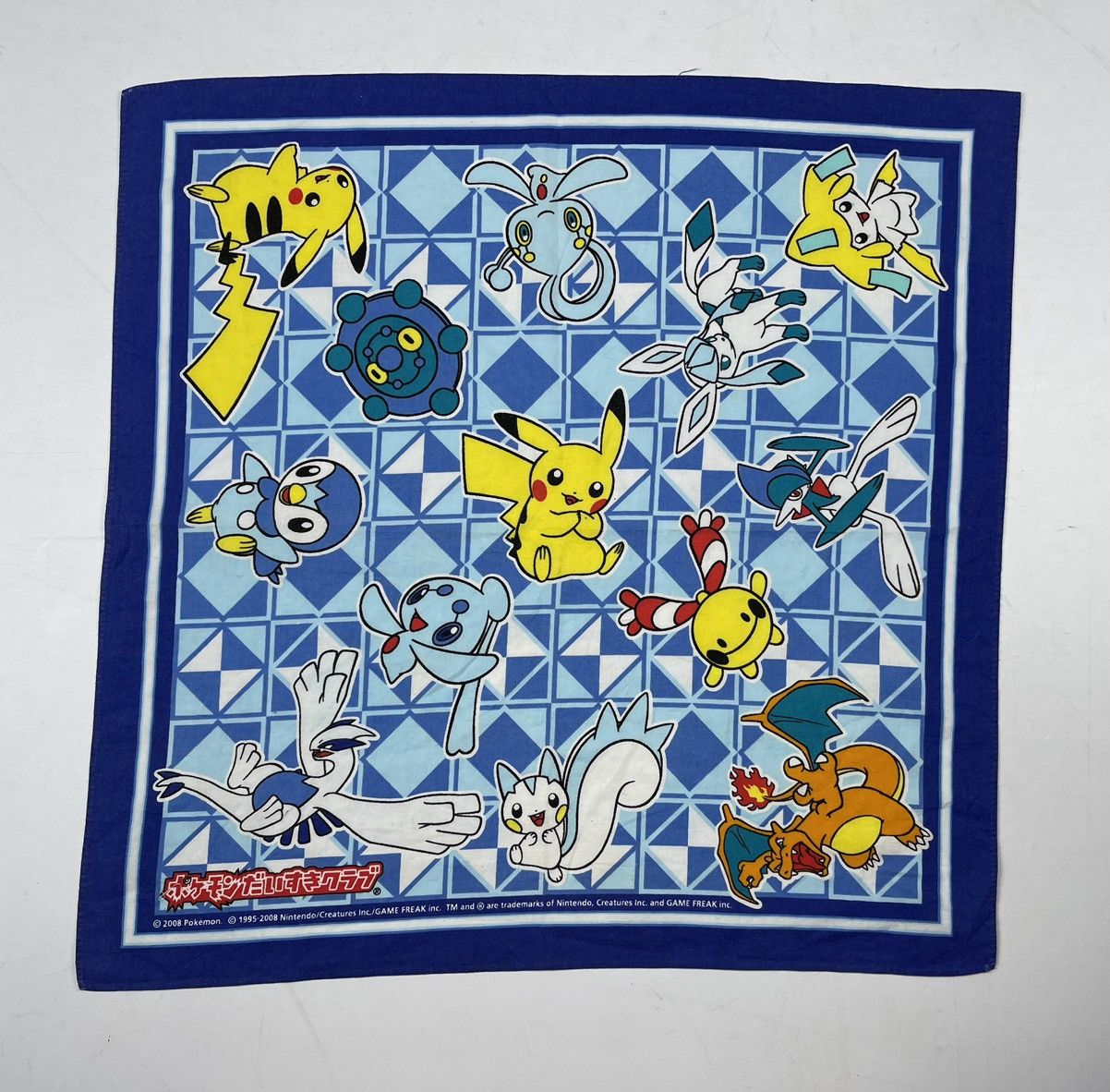 Nintendo × Pokemon × Streetwear pokemon bandana handkerchief scarf ...